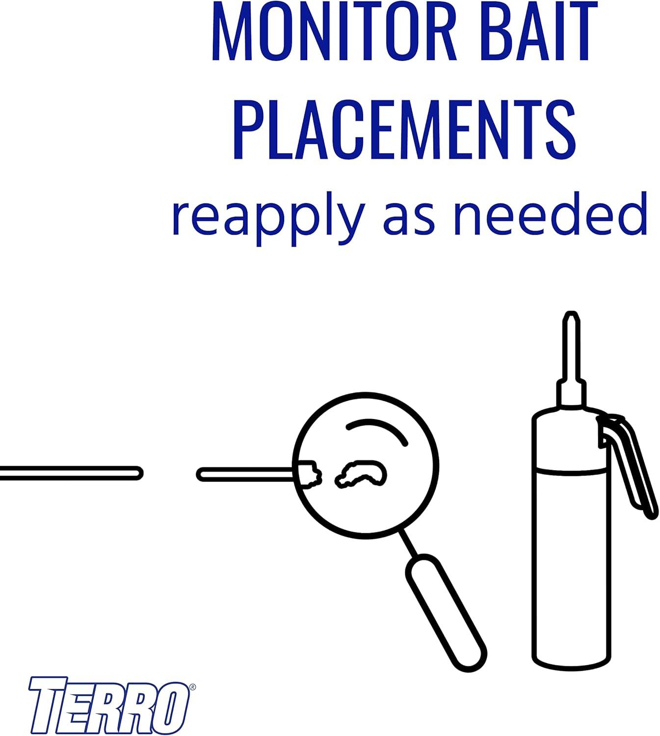 Terro T502 Ready-to-Use Indoor Cockroach Gel Bait Killer – Kills German ...