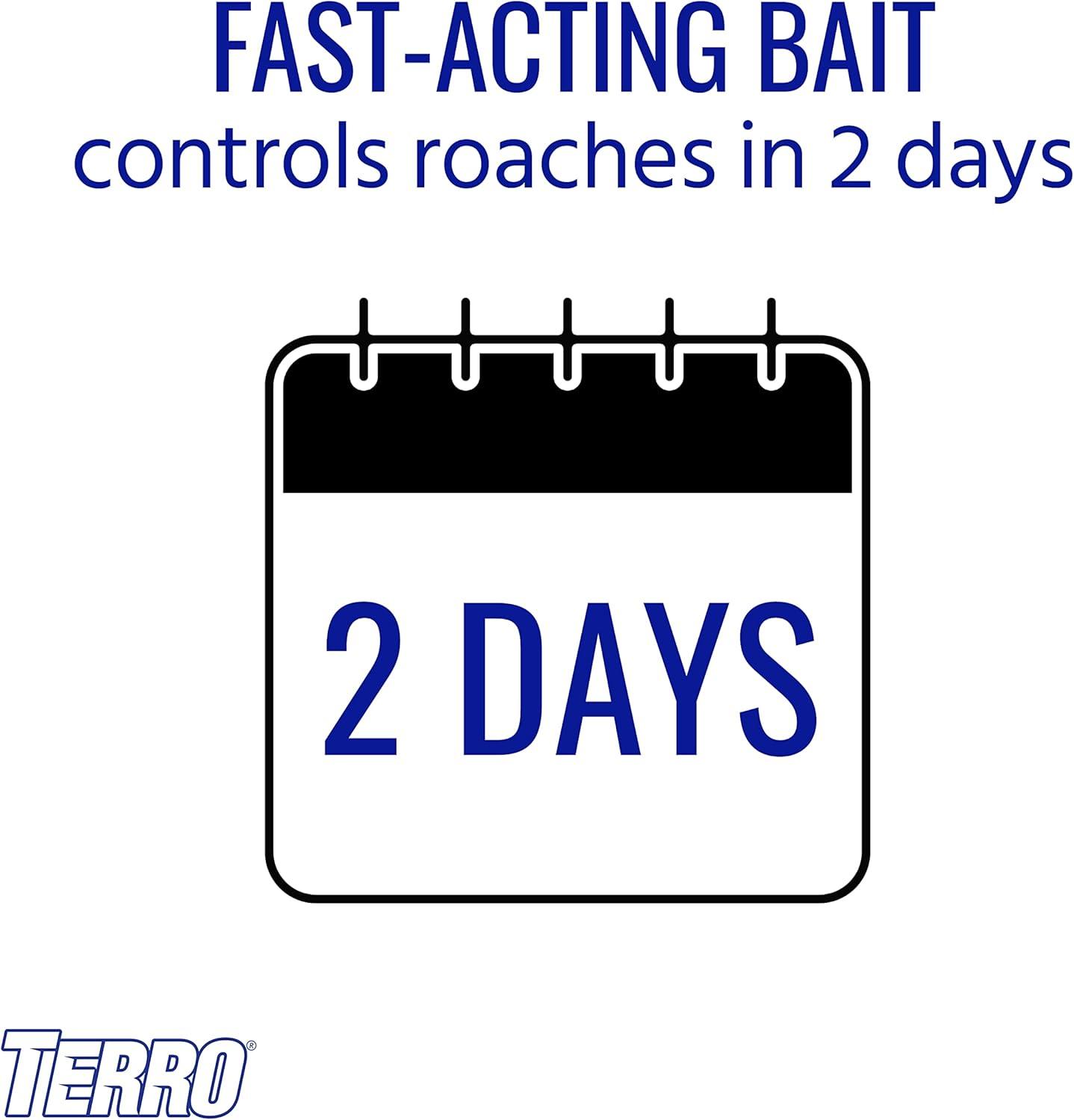 Terro T502 Ready-to-Use Indoor Cockroach Gel Bait Killer – Kills German ...